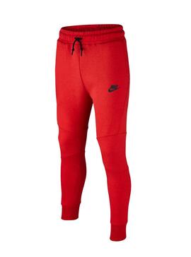 Pantalon Nike Tech Fleece Rouge