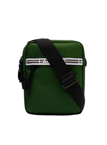 Sac a Bandouliere Lacoste verticale Camera Vert Homme