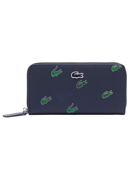 Lacoste blue wallet store