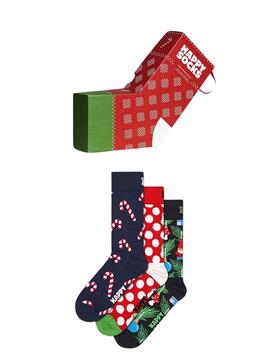 Pack Happy Socks Bas de Noel
