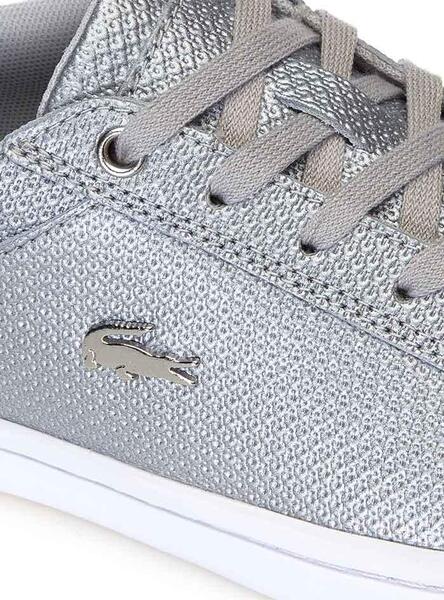 Baskets Lacoste Straightset Argent