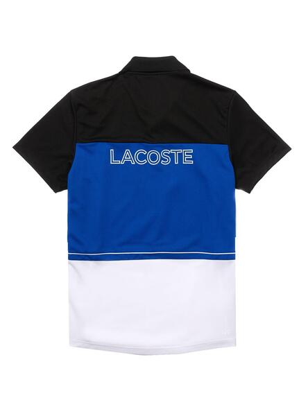 Lacoste block polo store