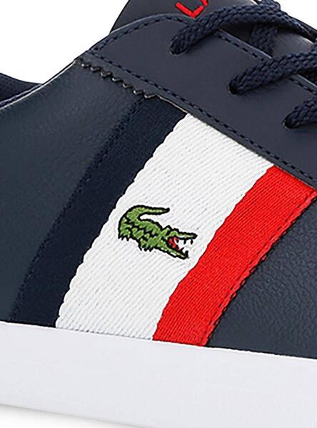 Baskets Lacoste Lerond Marin Homme