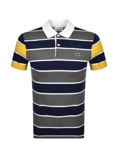 Lacoste gray polo store
